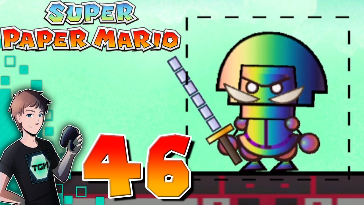 Super Paper Mario - Part 46: 50 Sammer Guys - YouTube