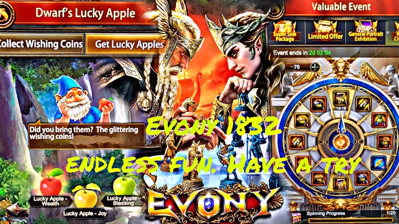 Evony 1832 - Endless Fun. Come & Have Some Fun - YouTube