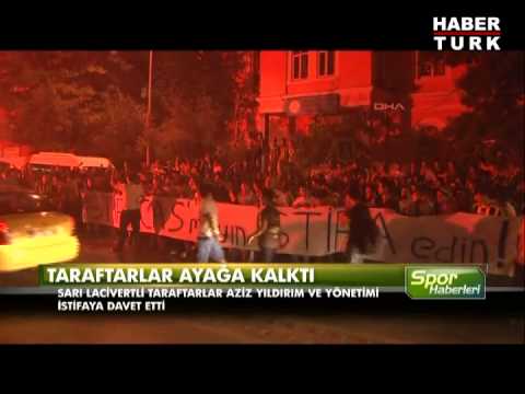 Fenerbahçeli taraftarlar isyanda