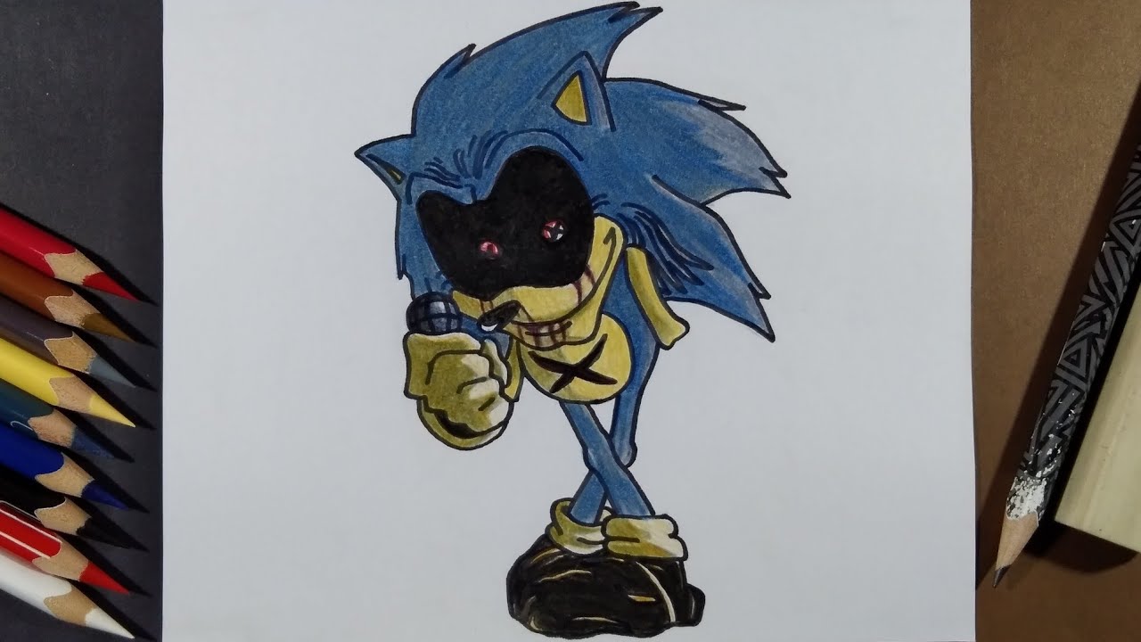 Dibujando a Lord X Encore Sprites | Friday Night Funkin' | Drawing Lord ...