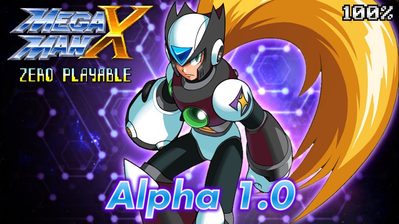 JOGANDO MEGA MAN X ALPHA V1.0 COM O ZERO [LONGPLAY] "100%" (SUPER ...