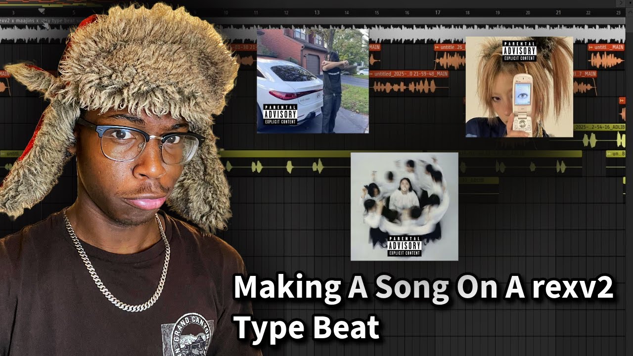 Making A Song On A rexv2 Type Beat - YouTube