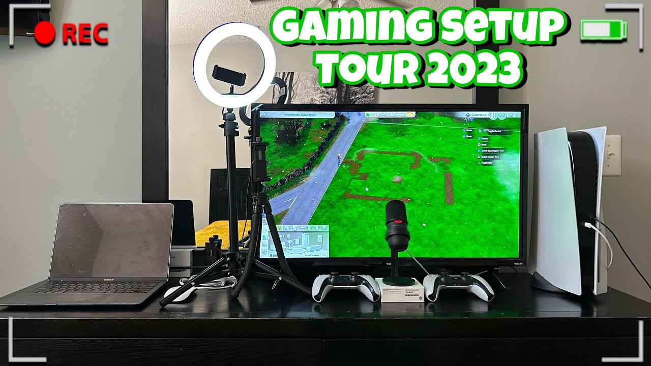GAMING SETUP TOUR 2023 | 1,700 SUBSCRIBERS! - YouTube