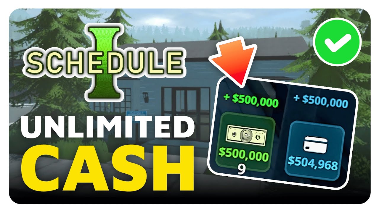 How To Add Unlimited Cash Balance in Schedule 1 (Quick Guide) - YouTube