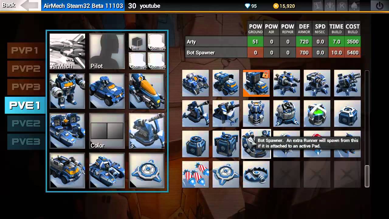 Airmech Basics - Loadouts - YouTube