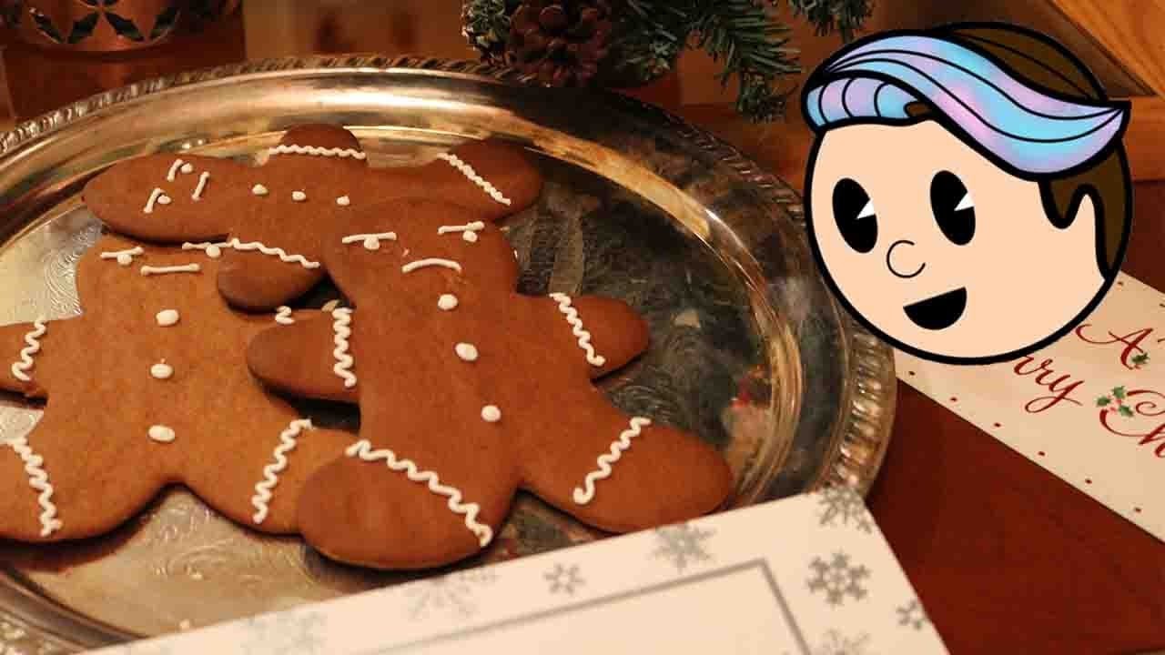 How to make Gingerbread Man Cookies - YouTube