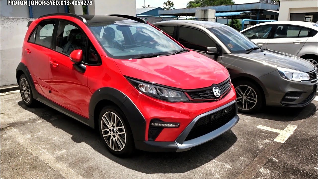 PROTON IRIZ ACTIVE MERAH PASSION RED MC3 2022 - YouTube