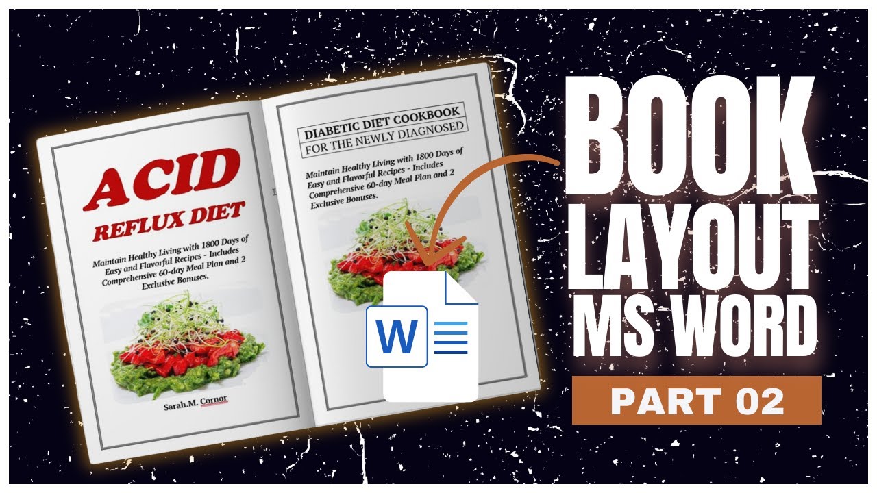 Part 02: First page Design,-Designing Cookbook Interiors for Amazon KDP ...