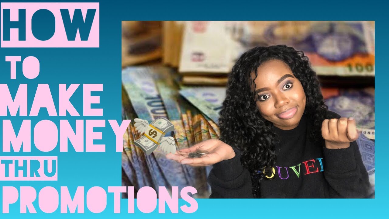 HOW TO MAKE MONEY THROUGH PROMOTIONS AND SOCIAL MEDIA - YouTube
