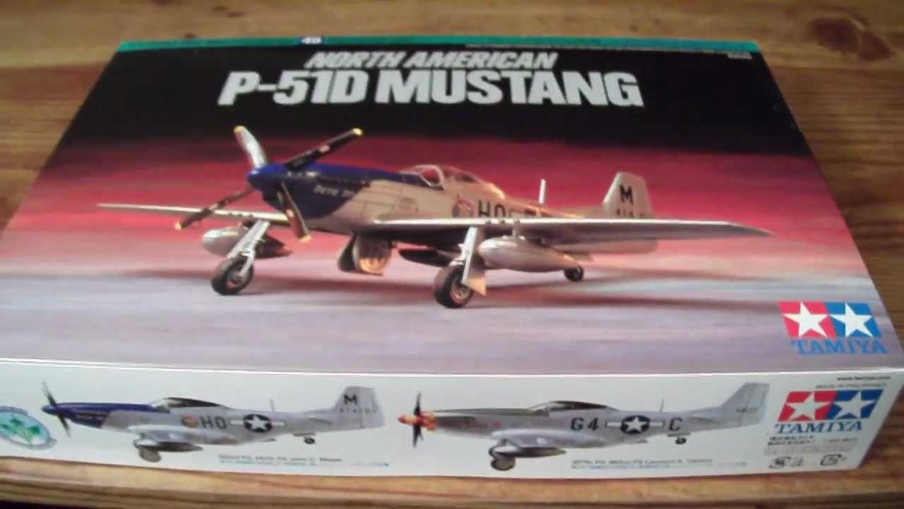 Tamiya 1/72 North American P-51D Mustang Model Kit Overview - YouTube