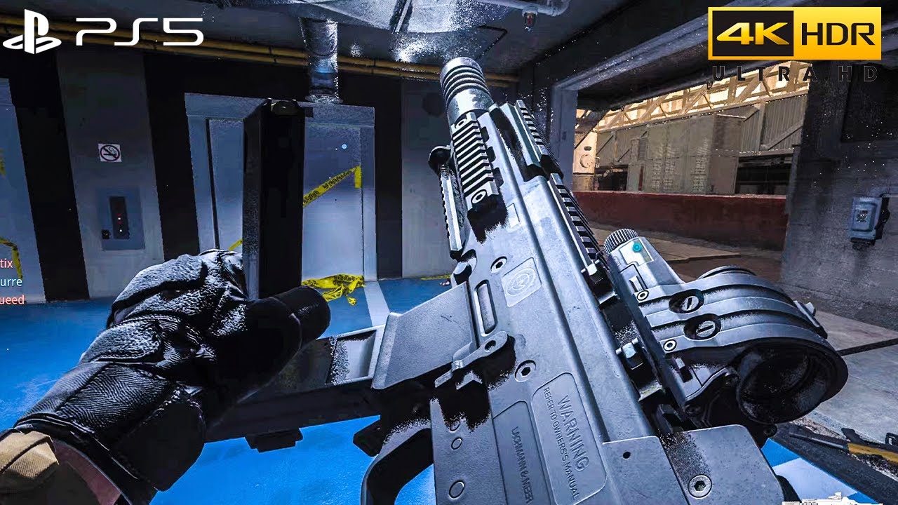 (PS5 4K) Call of Duty MW3: UMP45 Striker SMG Gameplay No Commentary ...