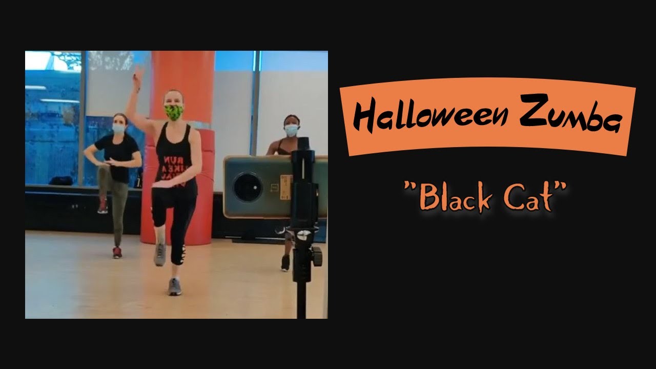 Halloween Zumba with Lacey - BLACK CAT - Janet Jackson - YouTube