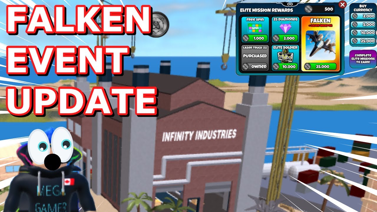 HOW TO COMPLETE THE FALKEN EVENT UPDATE ON ROBLOX MILITARY TYCOON ...