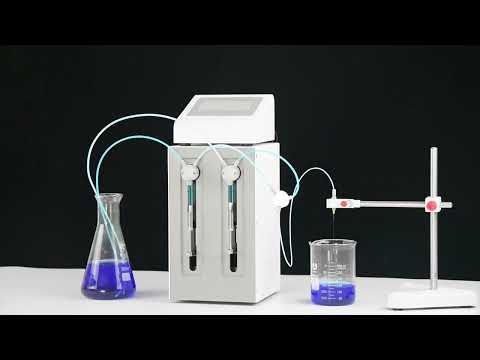 Continuous flow syringe pump - YouTube