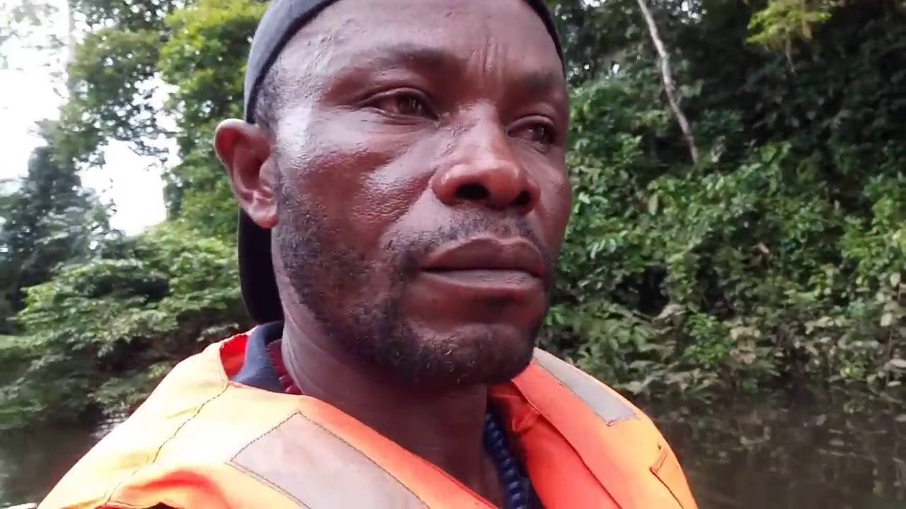 The Cestos river new crossing point from Sinoe because of the damaged ...