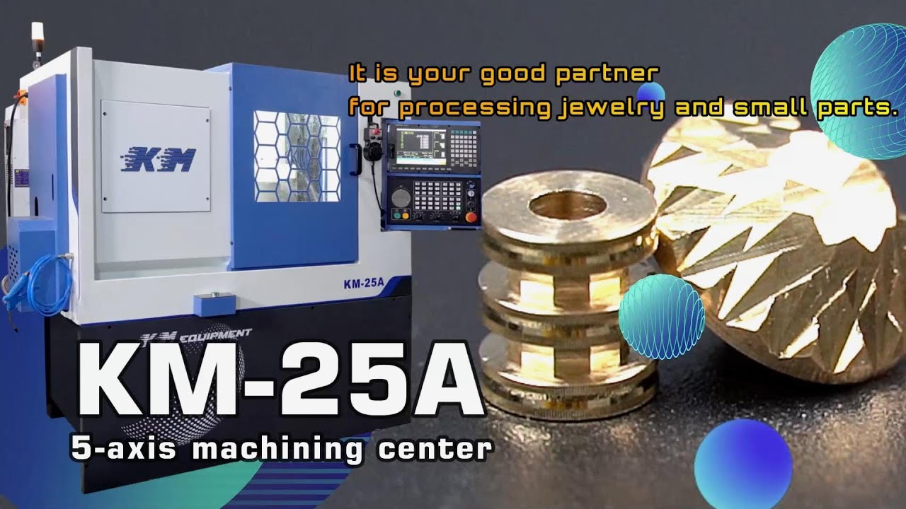 With its 5-axis prowess, the KM25 redefines where creativity meets technology - YouTube