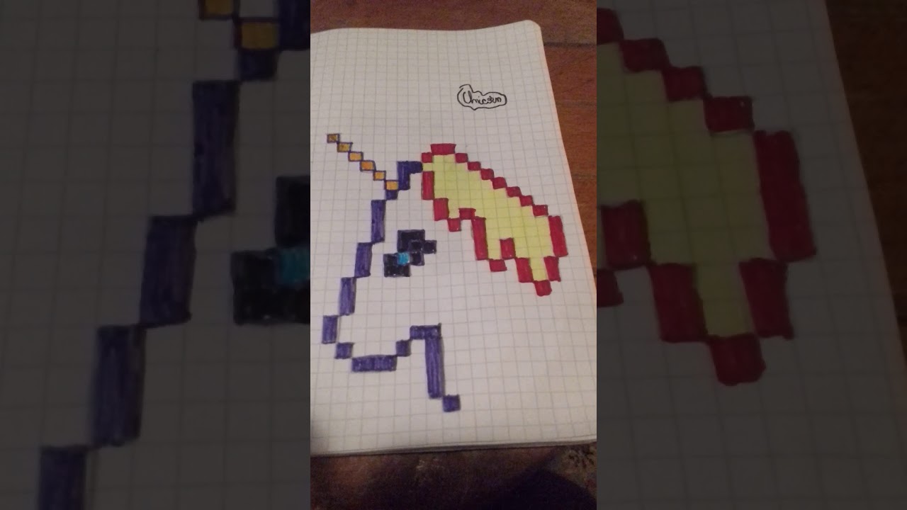 Desene pixelate partea a II-A 😘😊😜 - YouTube