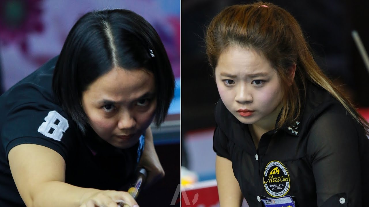 2015 Women 9-Ball WC - Iris Ranola vs Zhu-Ting Wu 吳芷婷 - YouTube