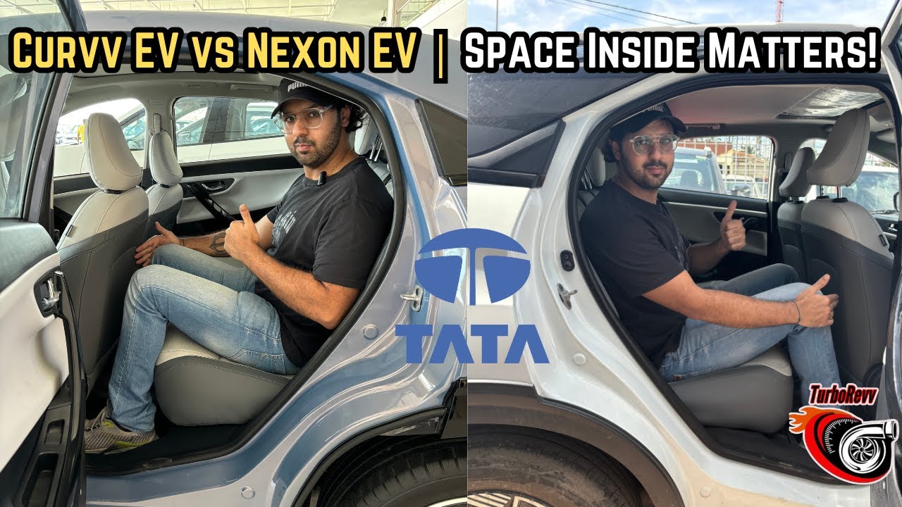 Curvv EV vs Nexon EV: ⚡️ Interior Space Battle | Which EV Offers More ...
