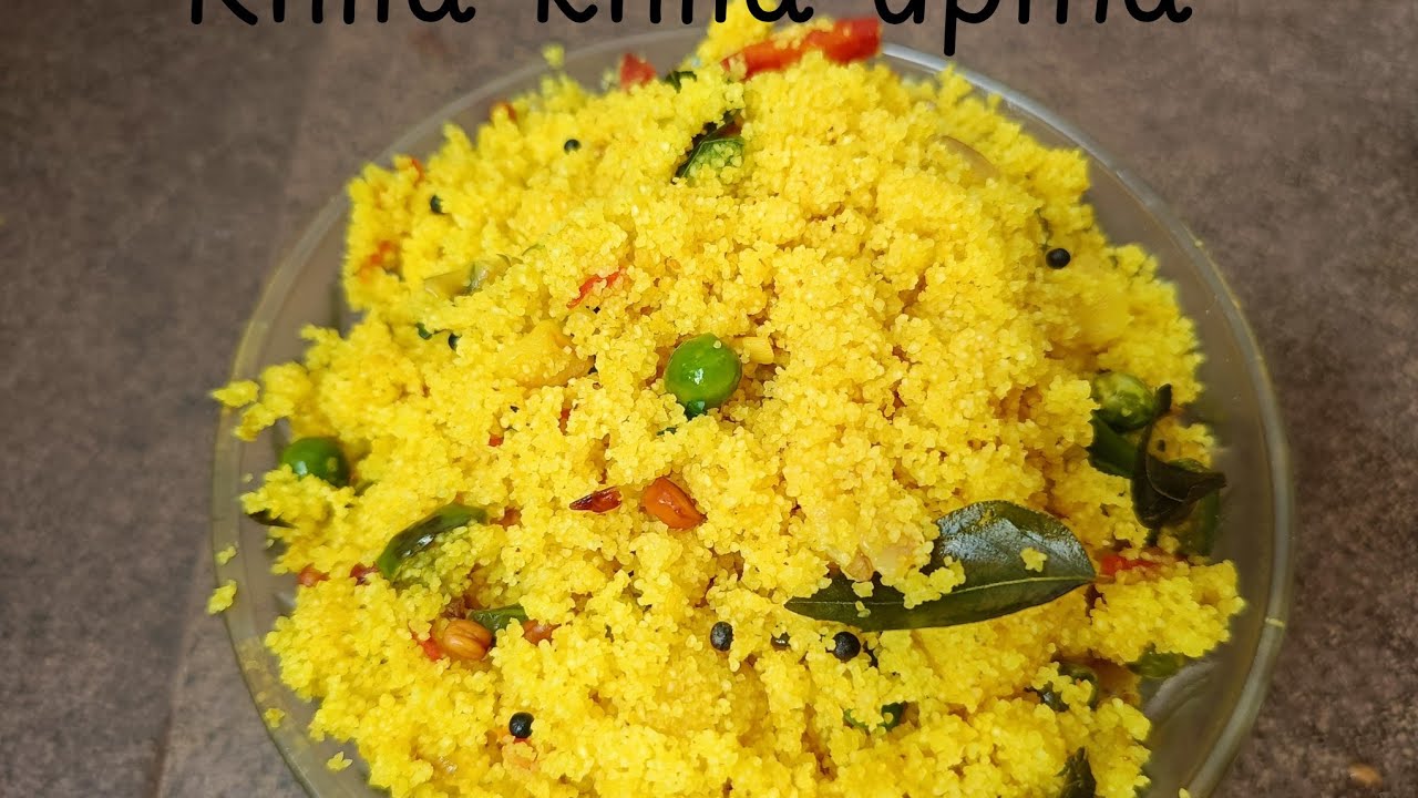 khila khila upma recipe ll खिला खिला उपमा बनाने का आसान तरीका 😊 - YouTube