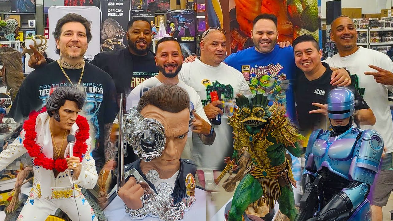 COLLECTORZOWN Grand Opening and ROBOCOP PCS REVEAL - Pure Arts Iron ...