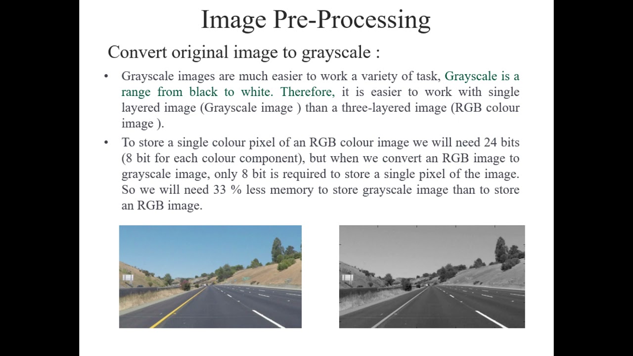 Lane detection project video - YouTube