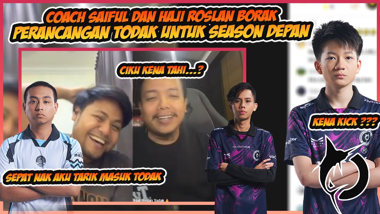 COACH SAIFUL DAN HAJI ROSLAN BORAK PERANCANGAN TODAK UNTUK SEASON DEPAN ...