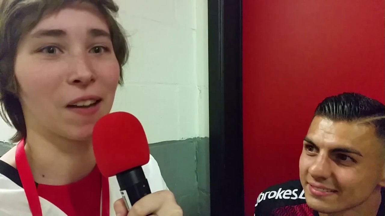 Interview exclusive de Anthony Bova RWDM vs Anderlecht 0-1 match amical ...