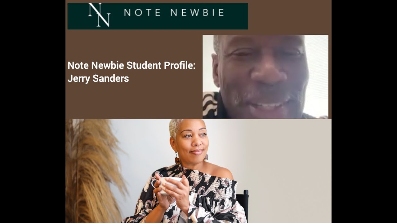 Note Newbie Student Interview - Jerry Sanders - YouTube