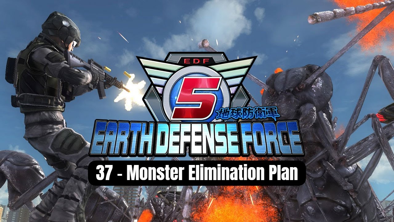Earth Defense Force 5 (EDF5) English PC - Mission 37 - Monster ...