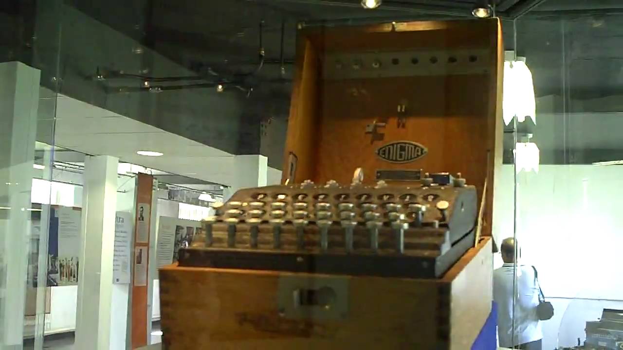 Bletchley Park - Enigma Machine - YouTube