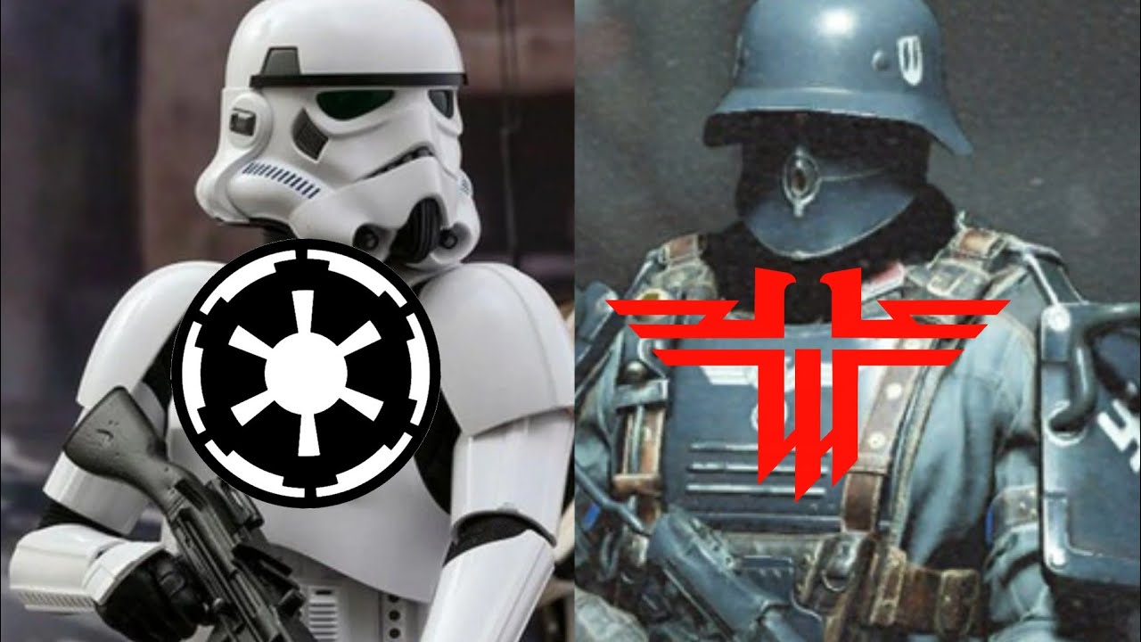 The Imperial Colossus SS March MASHUP - Star Wars & Wolfenstein ll ...