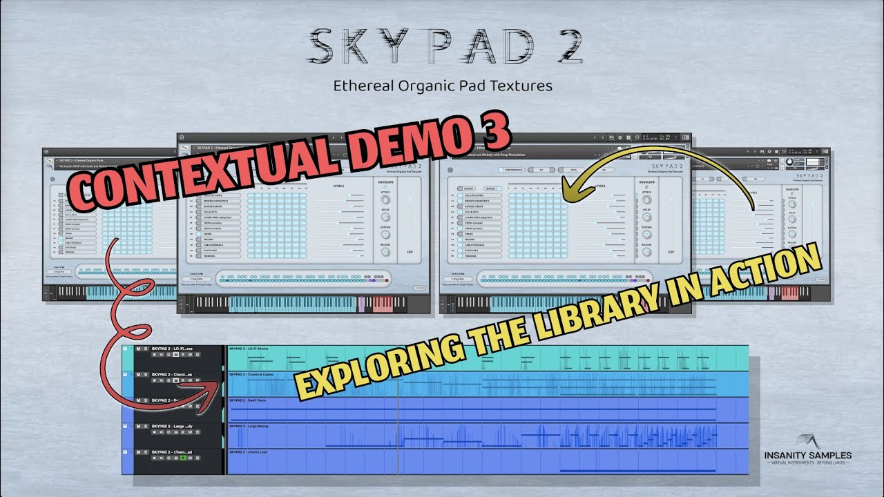SKYPAD 2 - Contextual Demo 3 - Ethereal and Cinematic Pad Creating Tool ...