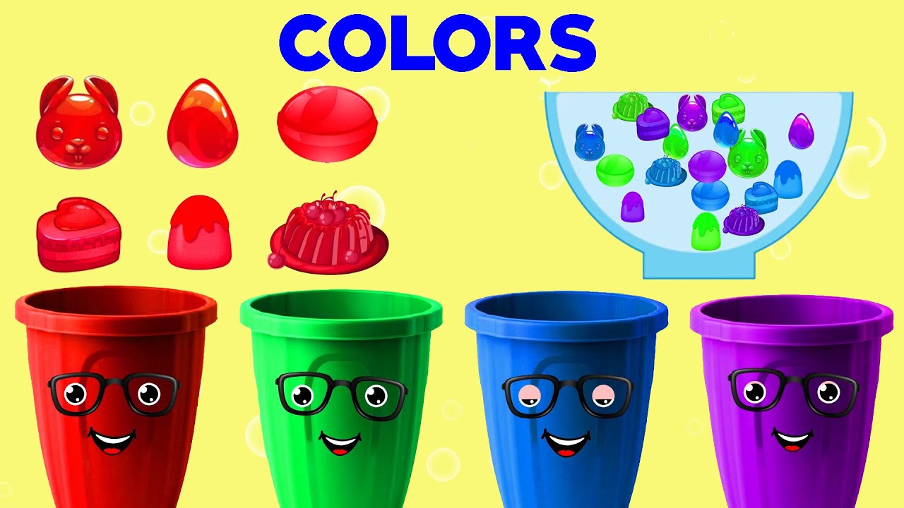 Learn Colors Name For Kids | Learn Colors For Toddlers | Kids Learning ...