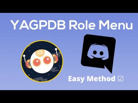 How to create reaction roles using yagpdb in discord(*both mobile and pc working*) - YouTube