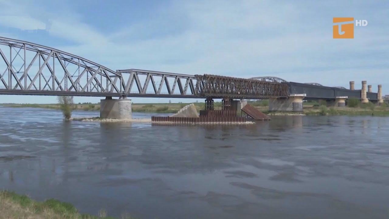 Sprawdzili stan podpory przęsła ESTB - Tv Tetka Tczew HD - YouTube