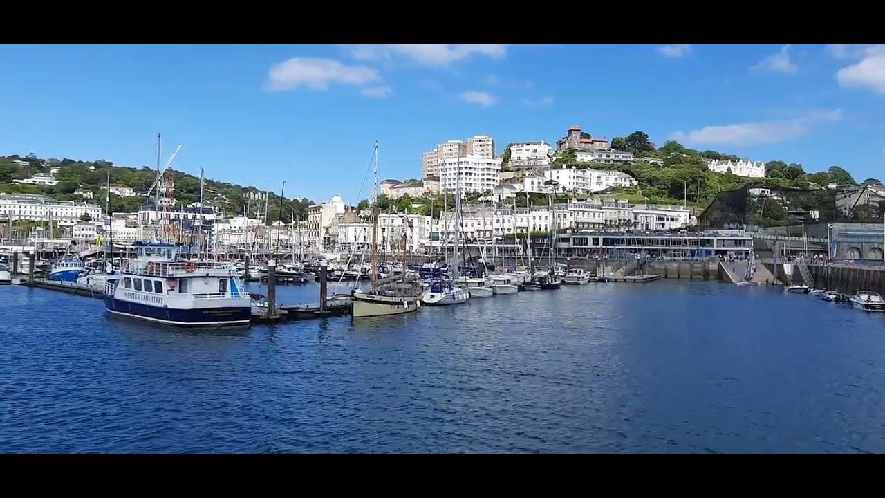 Torquay to Brixham boat trip ⛴ in a sunny summer day - Torquay, Devon ...