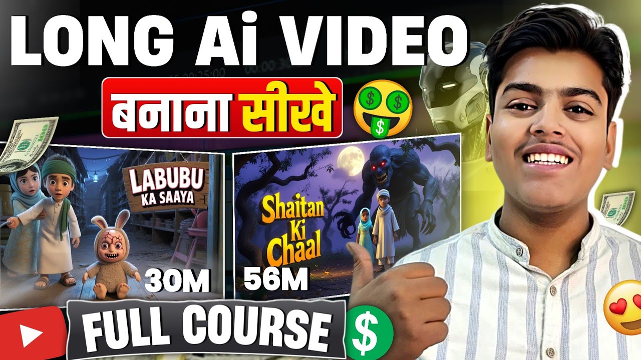 Long AI Video Kaise Banaye (Full Course 2025) Ai video kaise banaye ...