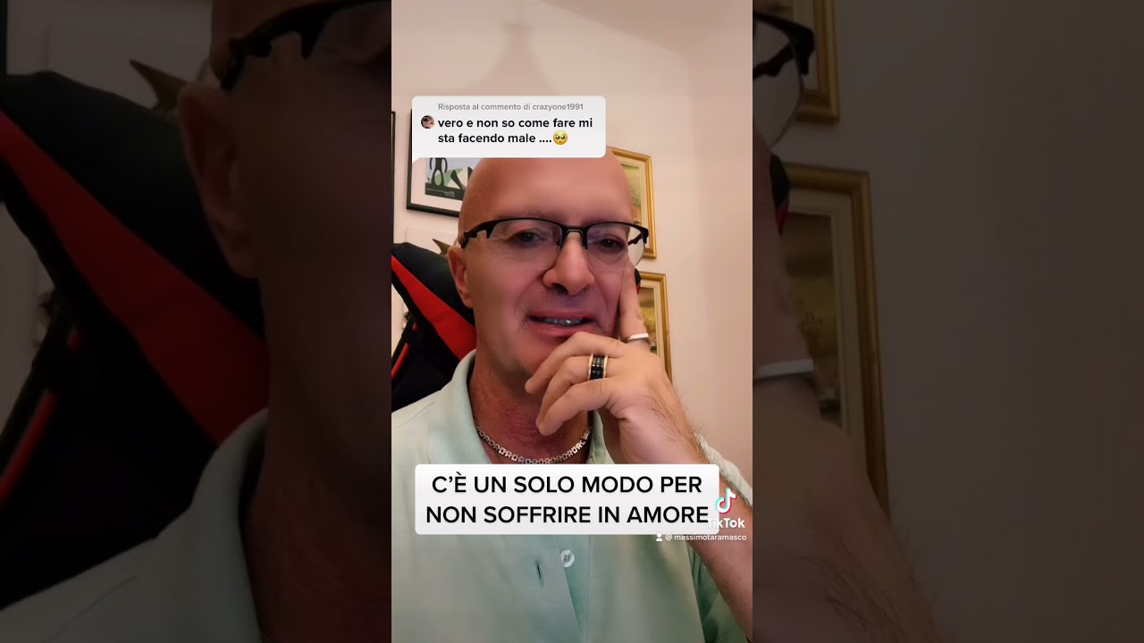 C’È SOLO UN MODO PER NON SOFFRIRE IN AMORE - YouTube