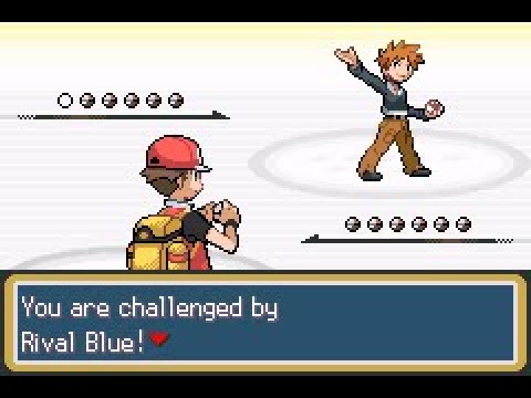 Pokémon Radical Red v3.01 - Rival Blue ( Silph Co.) - YouTube