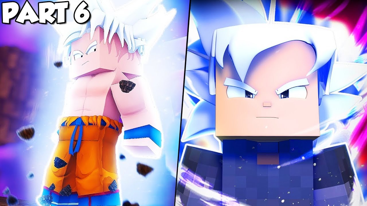BUILDING THE ULTRA INSTINCT HOUSE! Ultra Instinct Goku In Minecraft ...