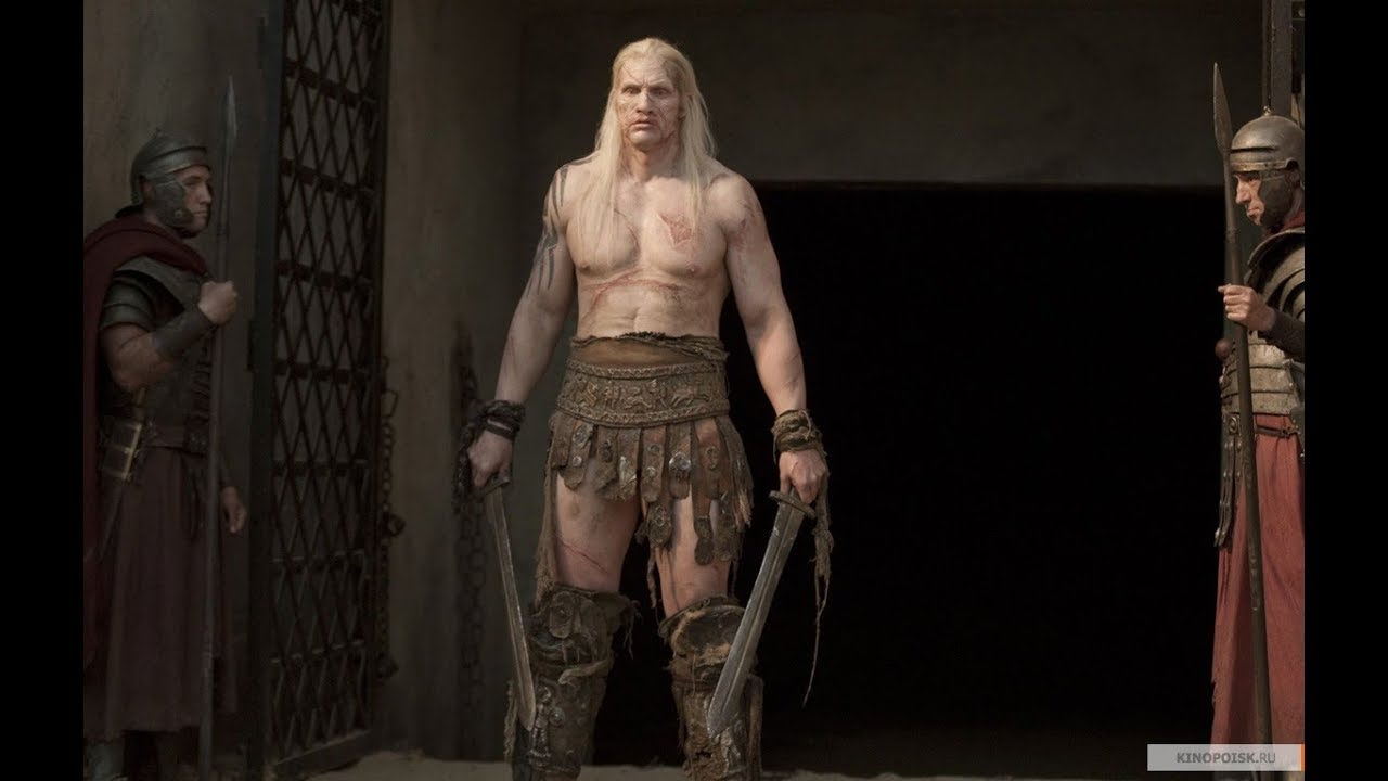 Spartacus and Crixus vs Theokolis - YouTube