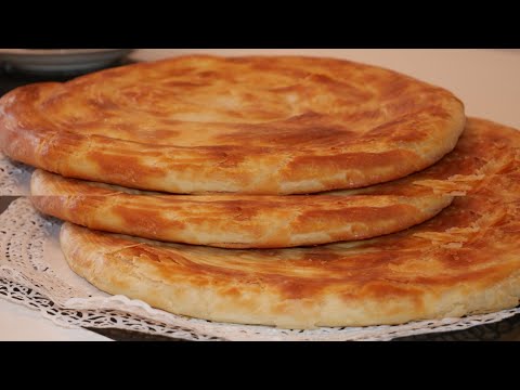 Tajik fatir Bread / Фатири вараки - YouTube