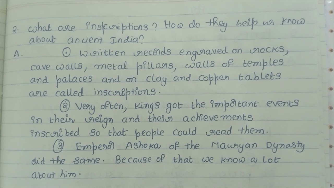 Studying the Past ||Class 6 Social Notes|History-1| || Ratna Sagar ...