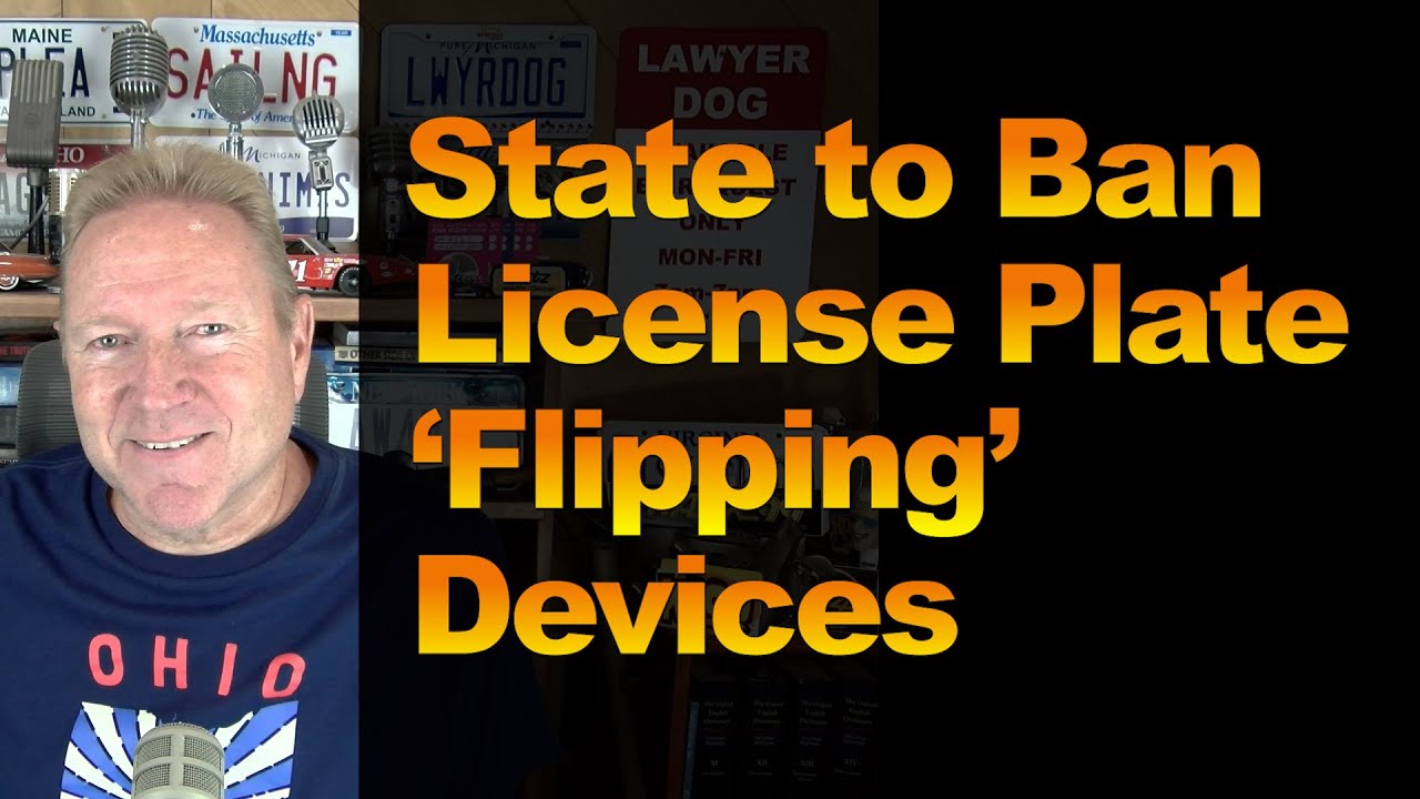 State to Ban License Plate ‘Flipping’ Devices - YouTube