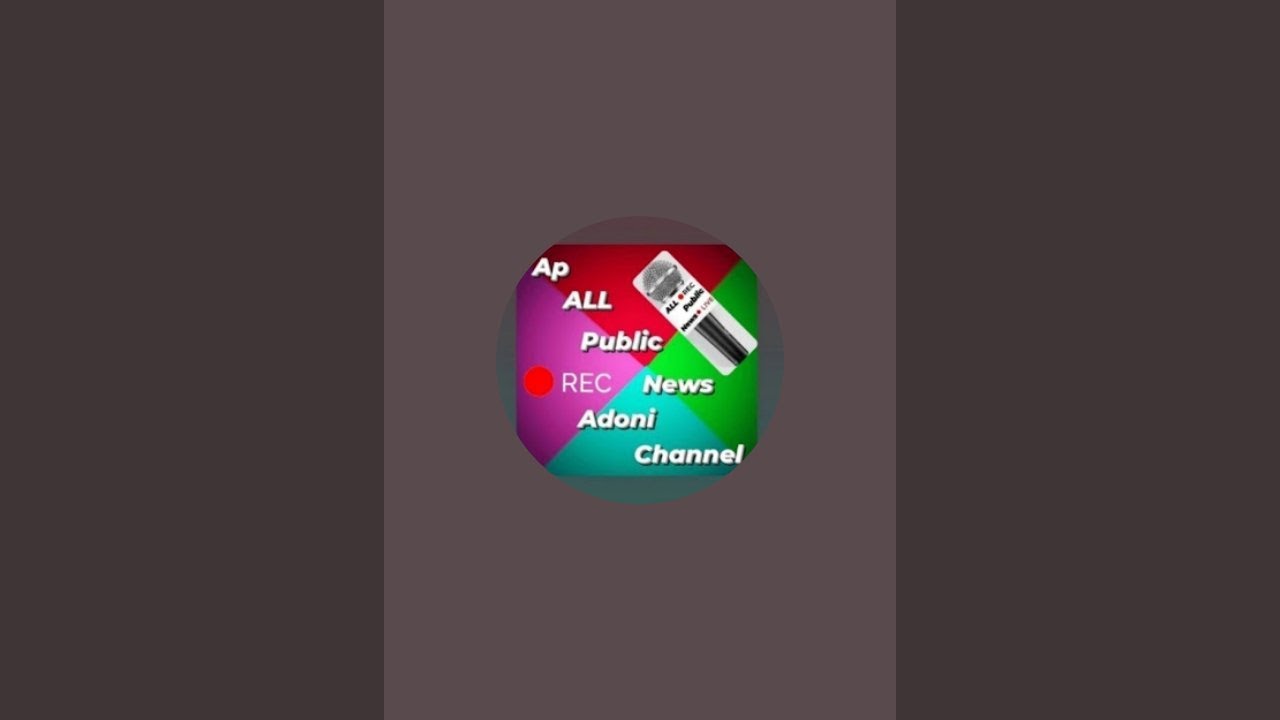Ap All public news Adoni channel is live - YouTube