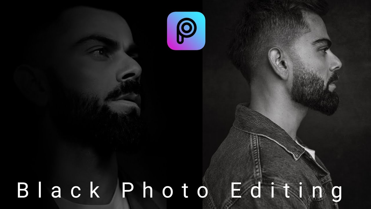 Dark Black Portrait Photo Editing | Black Portrait Photo Editing | Edit ...