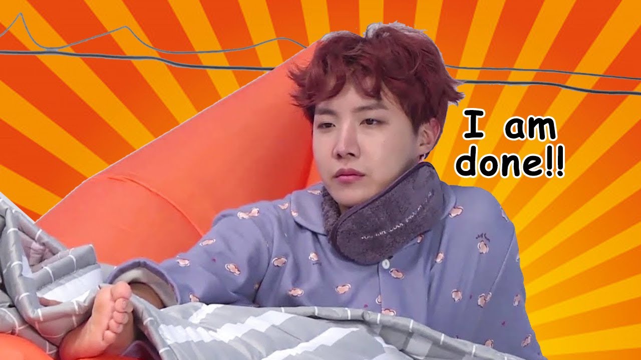 J-Hope getting scared for 8 minute straight - YouTube