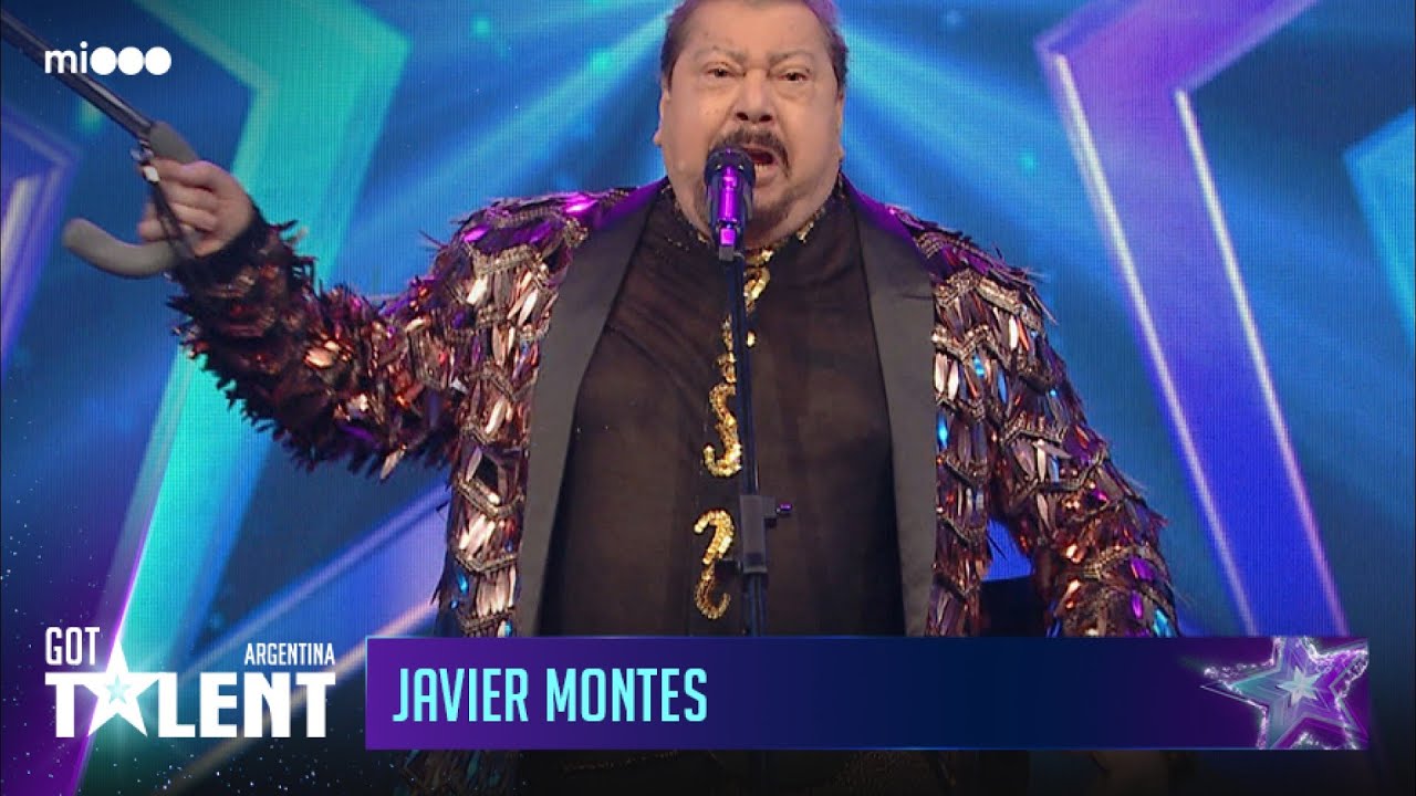 Javier Montes - Cantante | Audiciones | Got Talent Argentina 2023 - YouTube