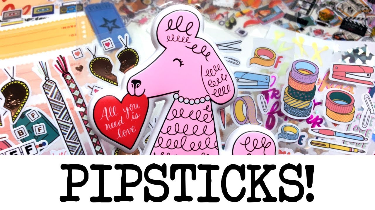 Pipsticks *DOUBLE* Package Opening! Jan & Feb 2019 | AD - YouTube